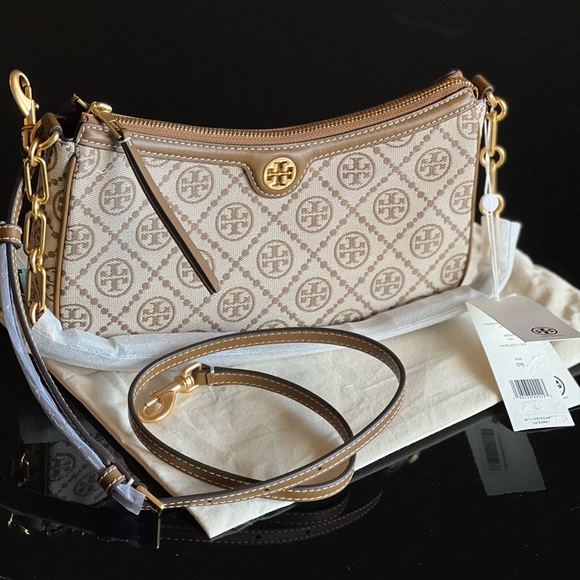 Tory Burch | Bags | Tory Burch T Monogram Studio Shoulder Bag Hazel 398 ...